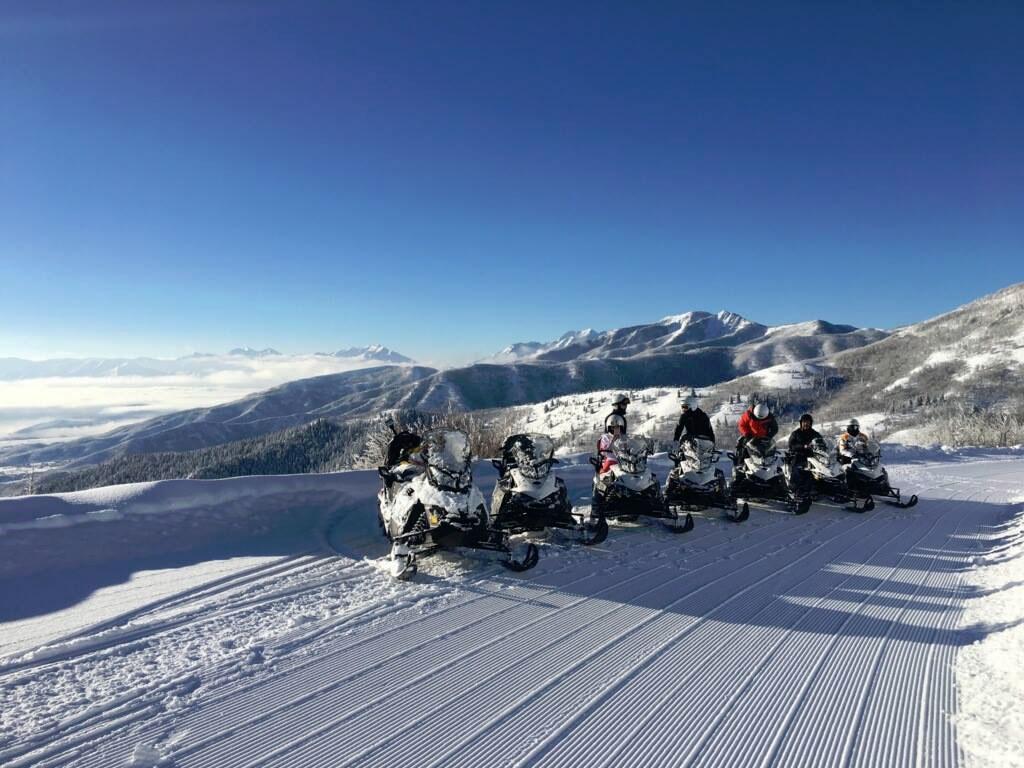 Snowmobiling Information for Park City, Utah